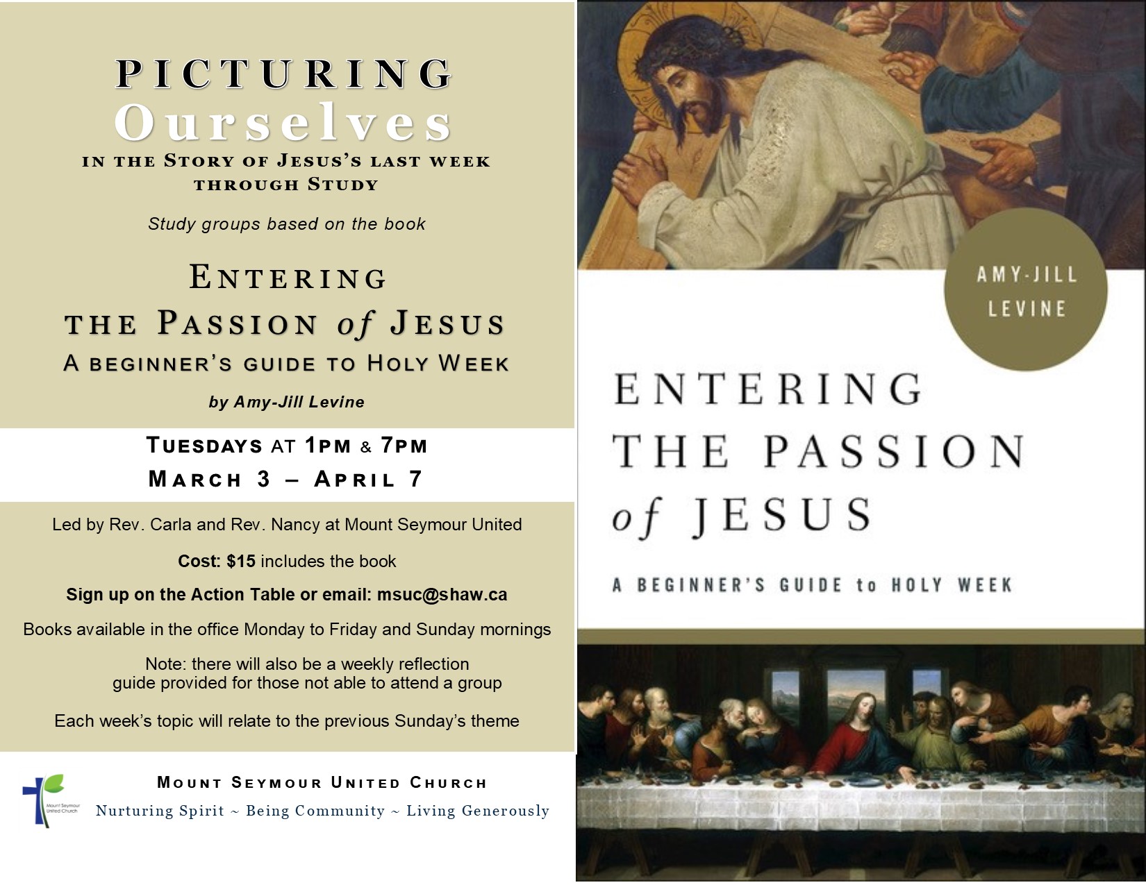Book Study: Picturing Ourselves in the Story of Jesus’s Last Week ...